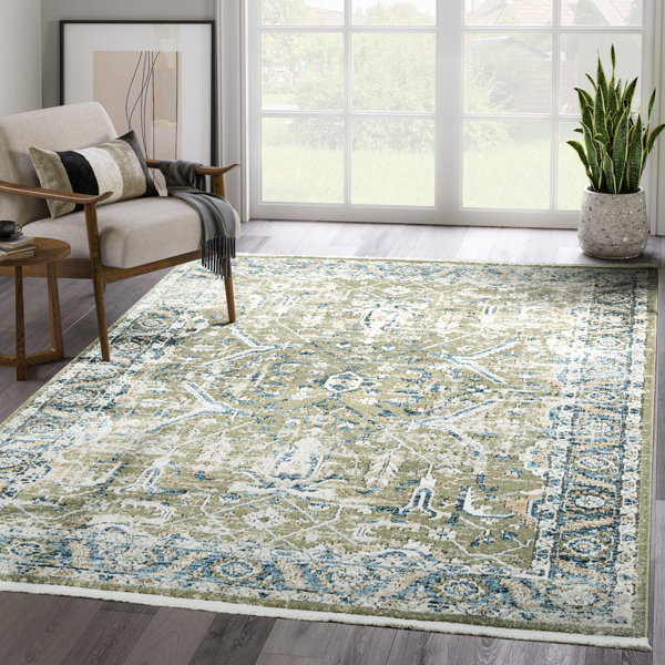 Bungalow Rose Machine Woven Performance Rug & Reviews | Wayfair