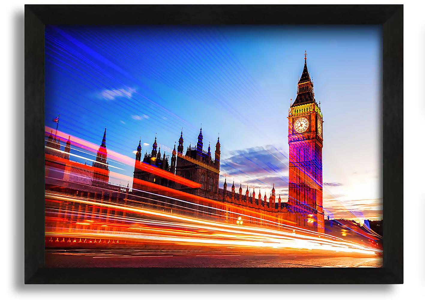 Latitude Run Big Ben Speed of Light 2 - Picture Frame Photograph on ...