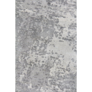 Exquisite Rugs Murano Abstract Hand-Knotted Metallic Area Rug & Reviews ...