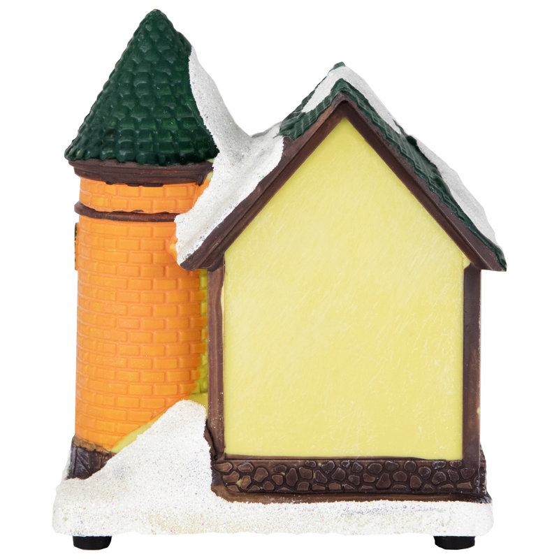 Northlight Seasonal LED Lighted Snowy Toy Shop Christmas Village ...