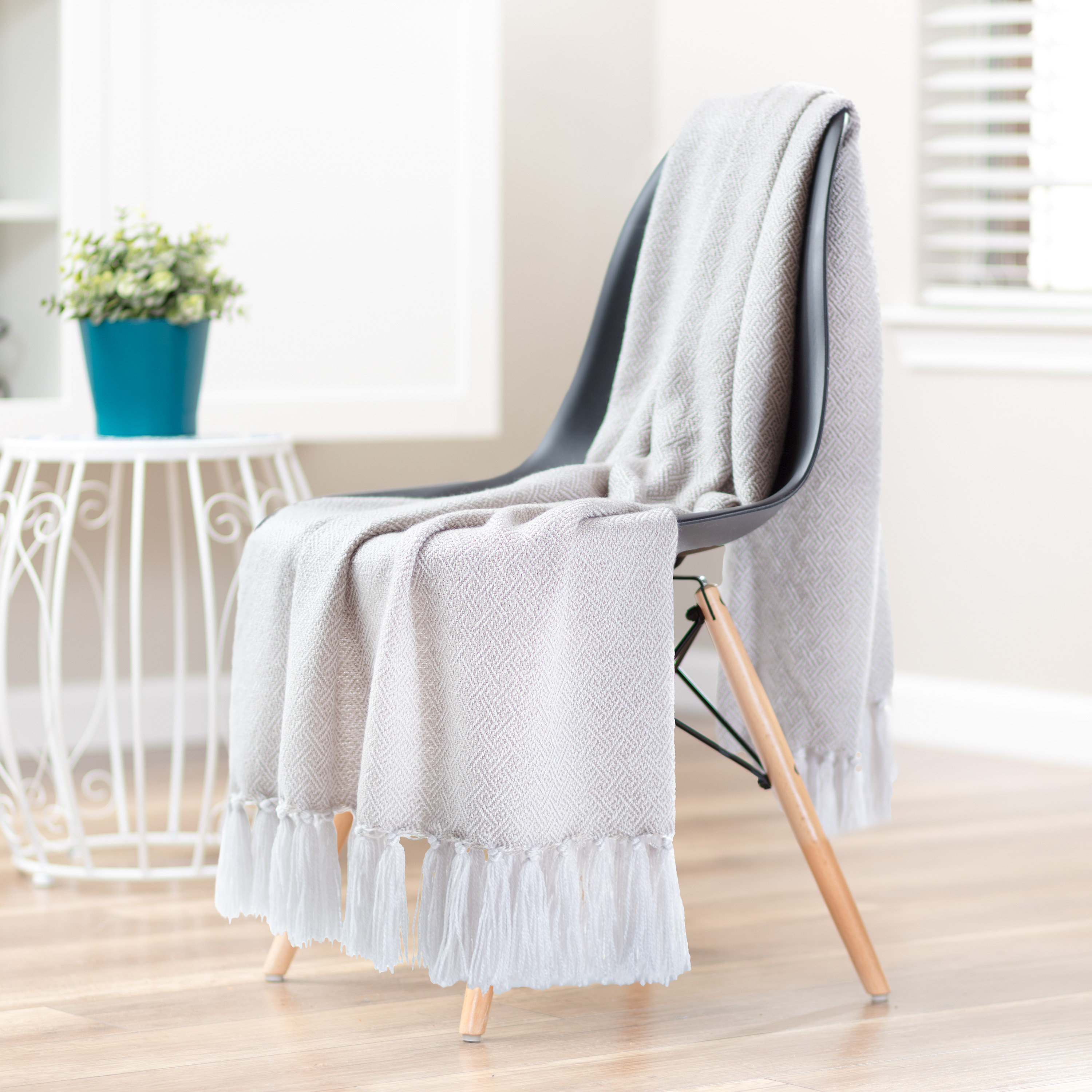 Chanasya Mini Maze Super Soft Throw & Reviews | Wayfair