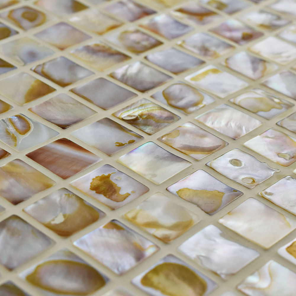 Merola Tile Conchella 0.57" x 0.95" Seashell Brick Joint Mosaic Tile & Reviews - Wayfair Canada