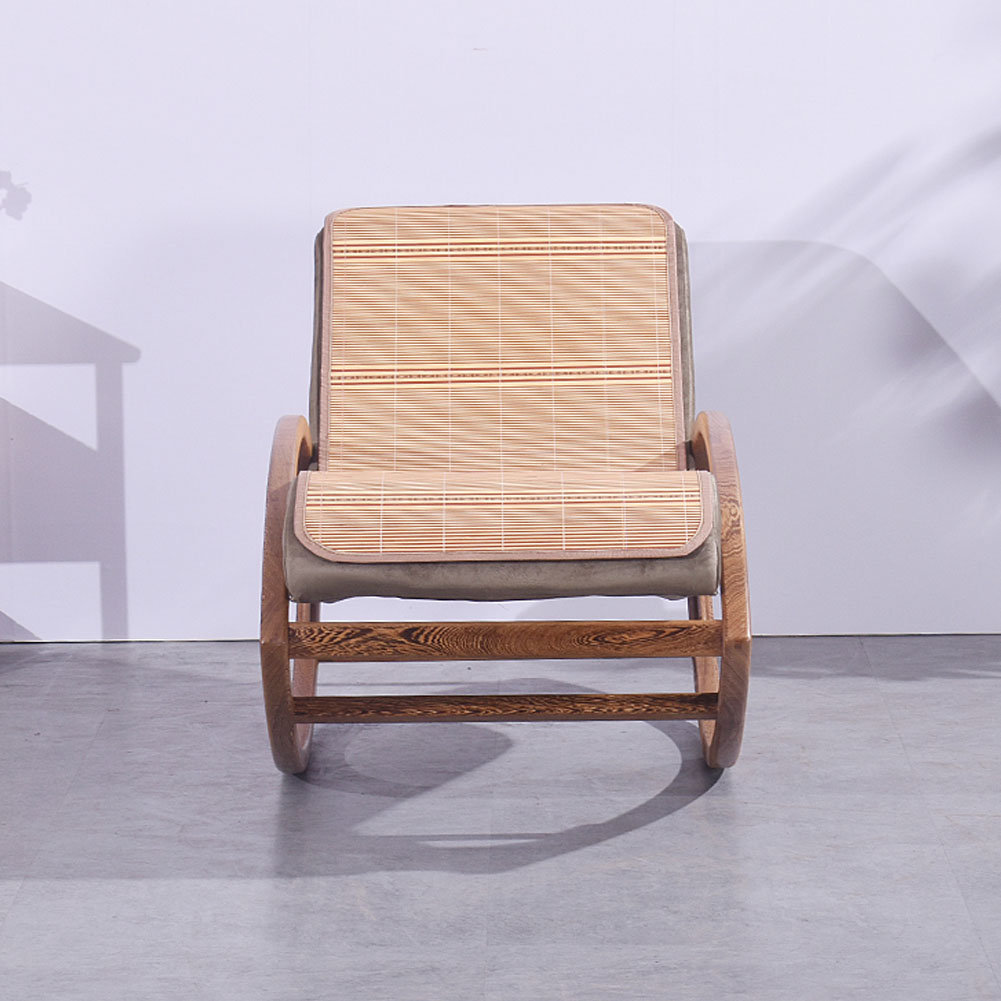 SUPROT Classic mahogany rocking chair | Wayfair