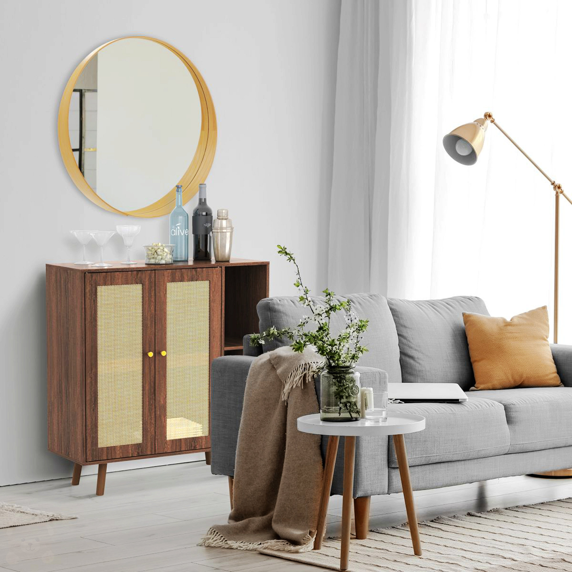 Bay Isle Home™ Bohemian Bar Cabinet - Wayfair Canada