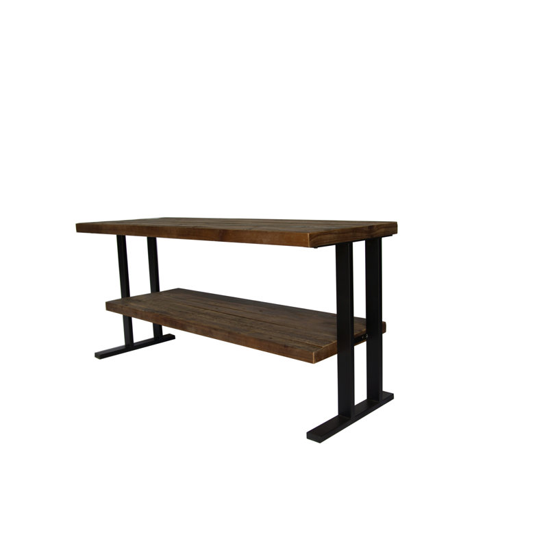 17 Stories Media Console Table With Shelf | Wayfair