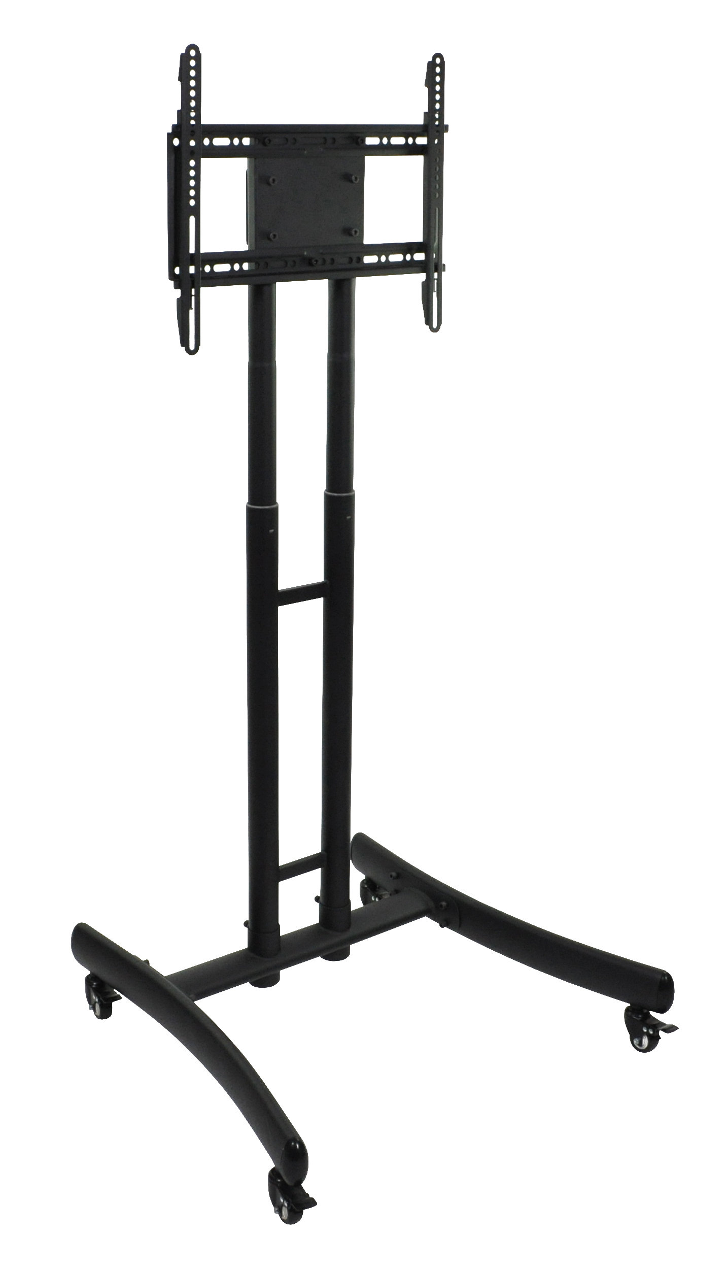 Symple Stuff Black Swivel Floor Stand Mount Holds up to 125 lbs ...