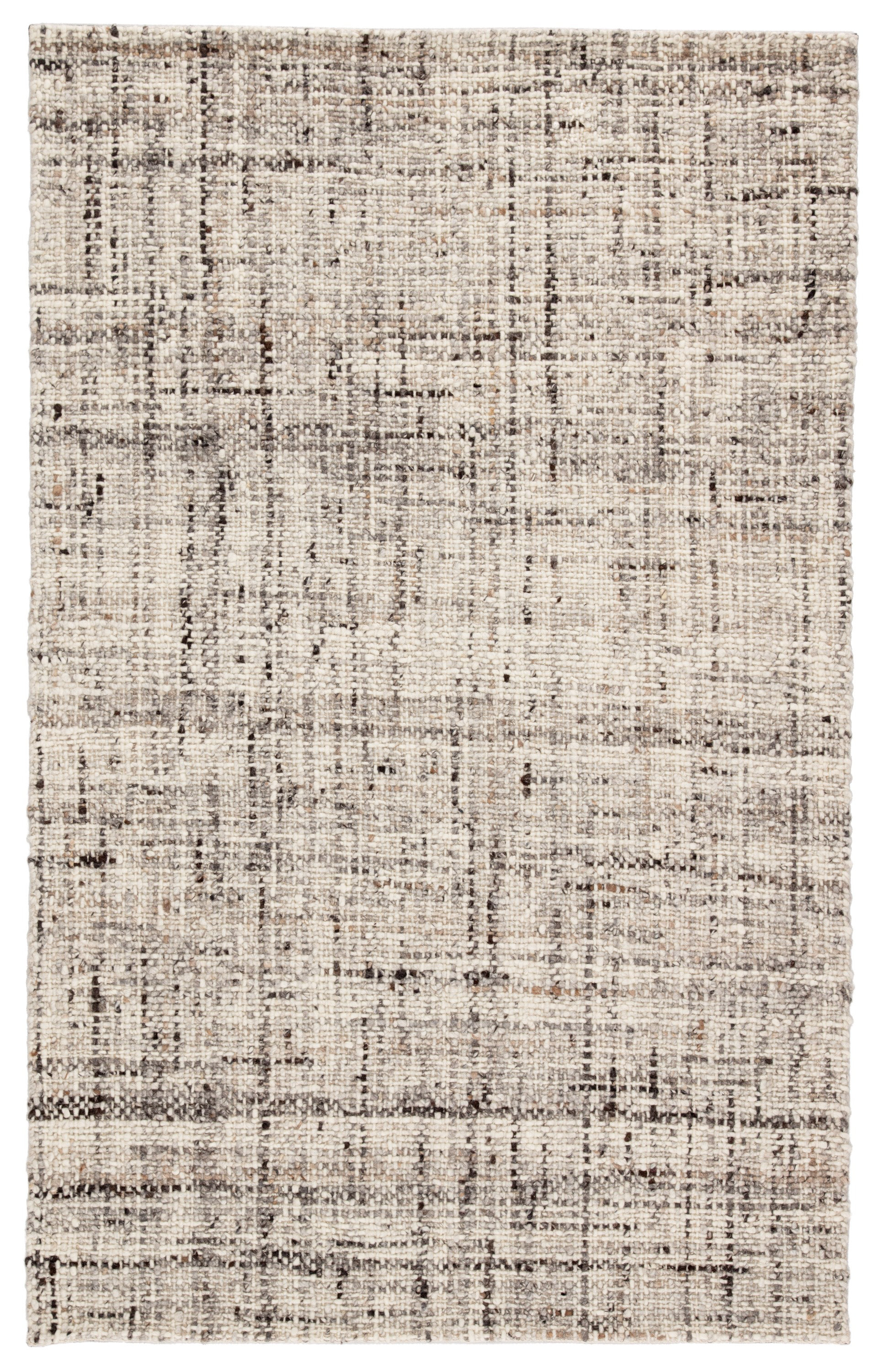 AllModern Elya Handmade Dhurrie Wool Gray Area Rug & Reviews | Wayfair