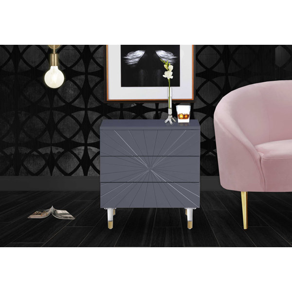 Everly Quinn Tim Nightstand & Reviews | Wayfair