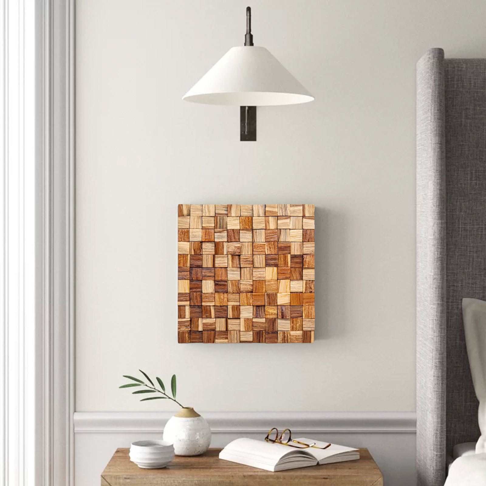 Ophelia & Co. Geometric Wood Wall Decor | Wayfair
