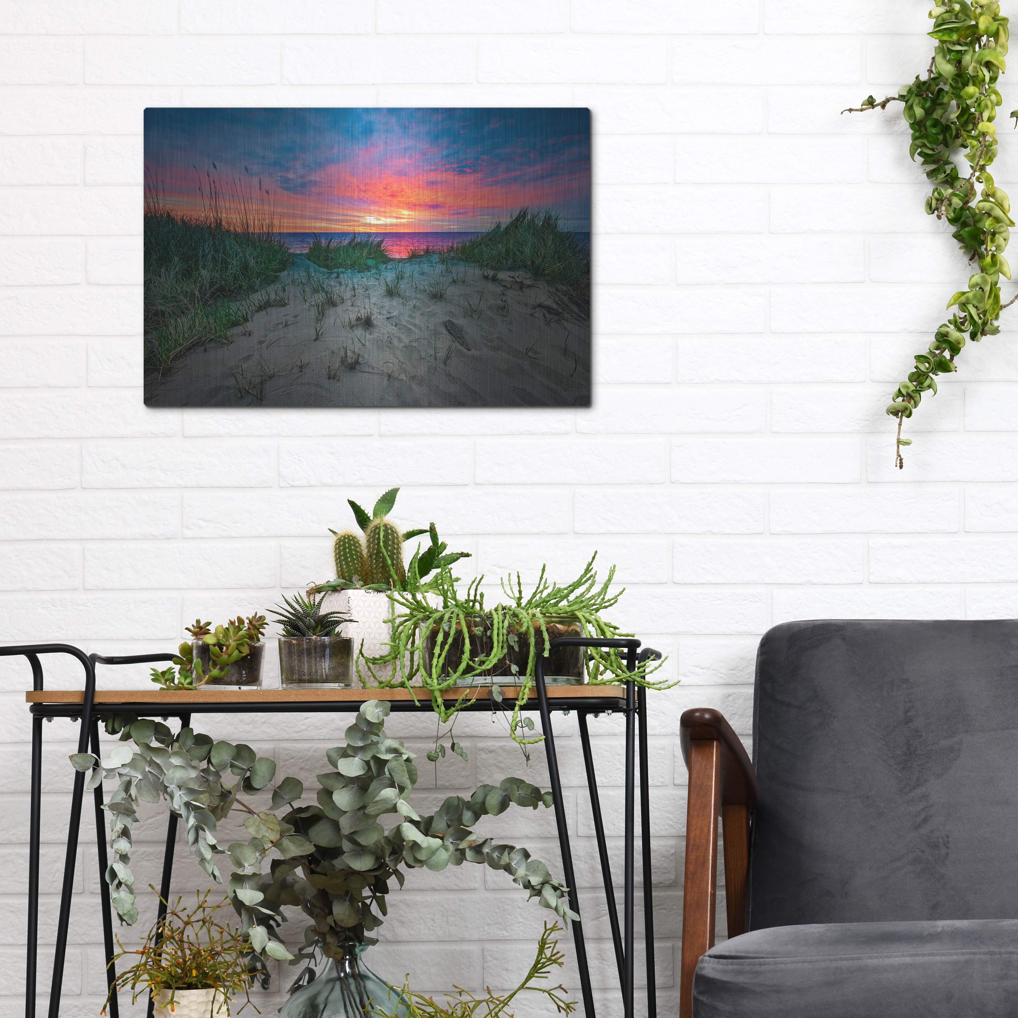 Highland Dunes Cape Cod Sunrise' by Rick Berk, Metal Wall Art | Wayfair