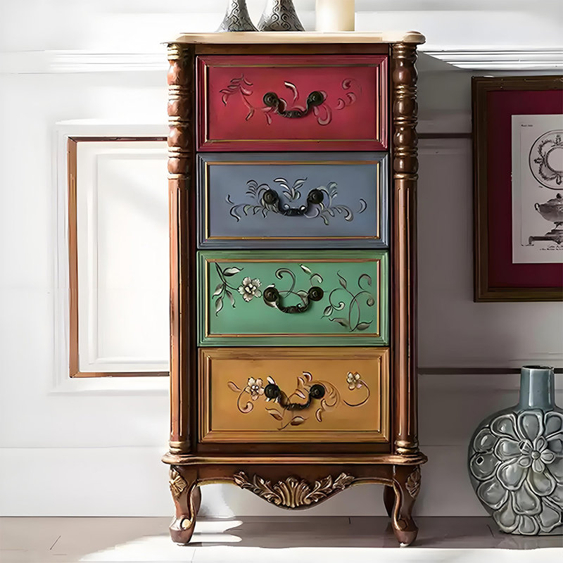 Laouteu Vintage multi-layered decorative cabinet | Wayfair