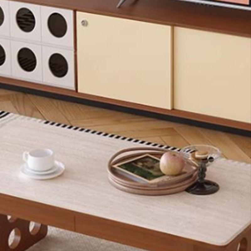 AWORET Retro creative coffee table TV cabinet combination | Wayfair