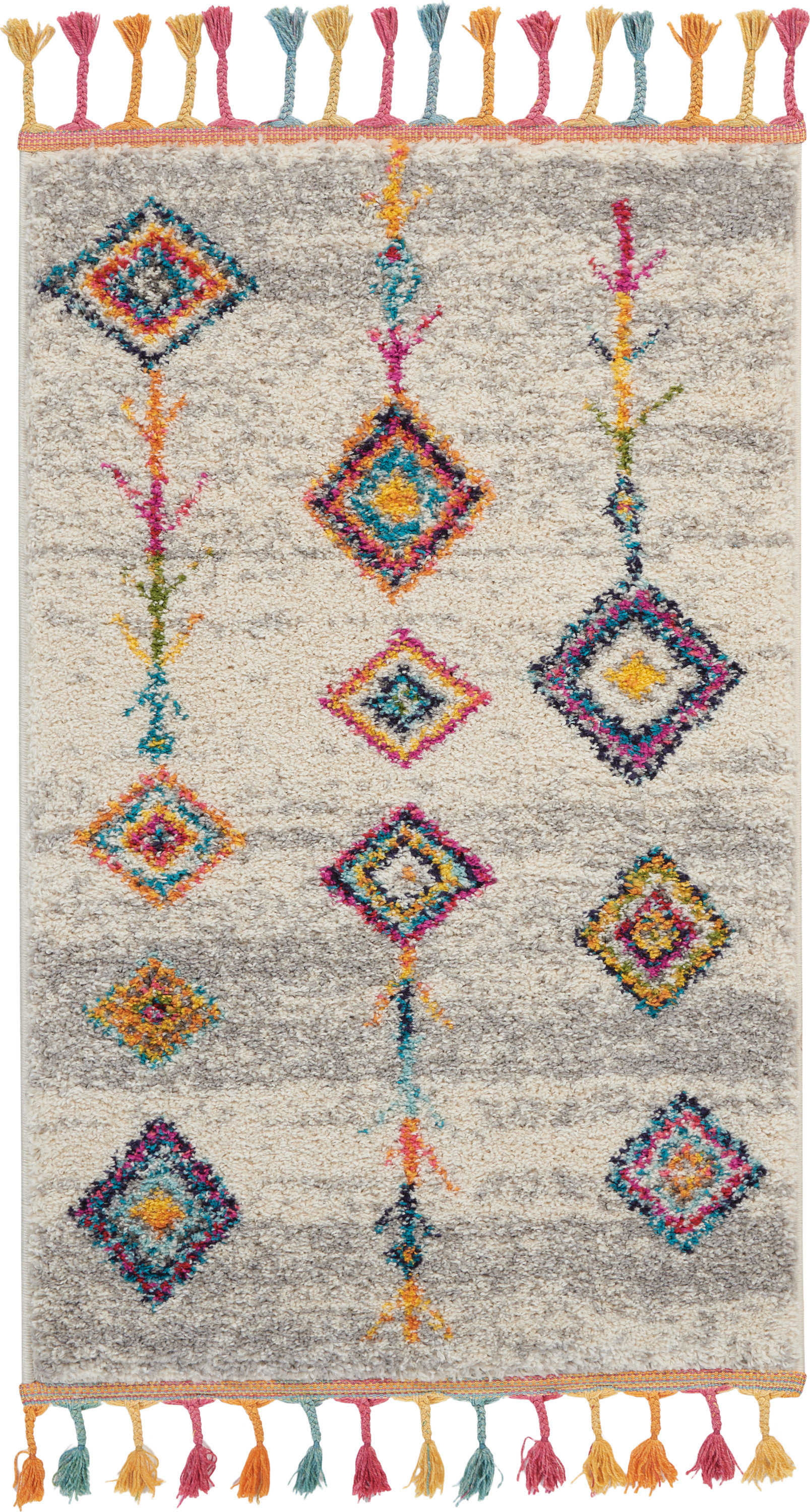 Foundry Select Tapis crème Lucina Tribal Bohemian - Wayfair Canada
