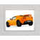 Bright Star Orange Lotus Elite Rear - Single Picture Frame Art Prints ...