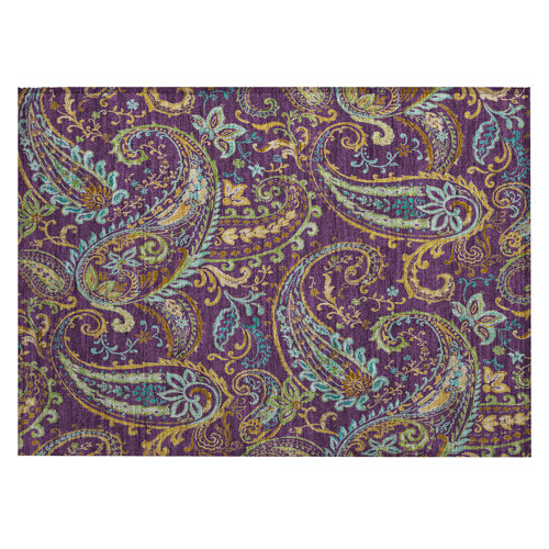 Wayfair | Purple Outdoor Rugs You'll Love in 2023