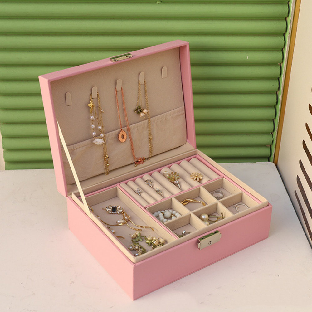 Mercer41 Jewelry Box + Hooks | Wayfair