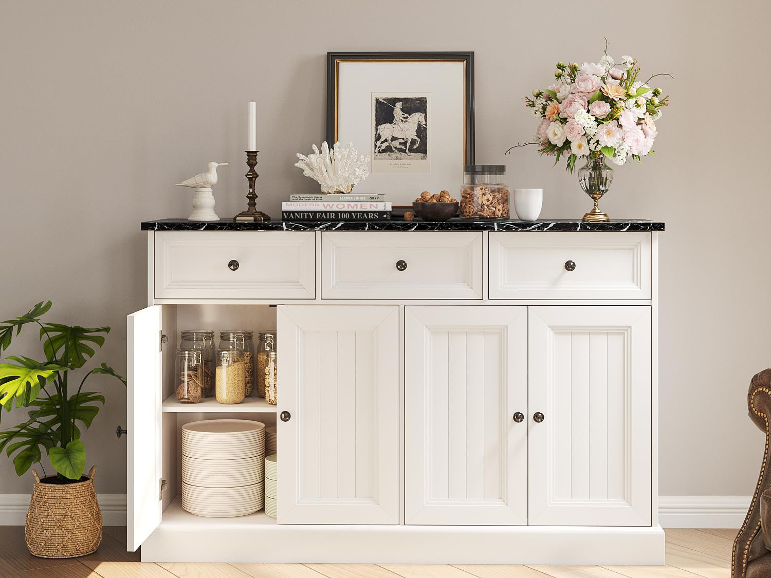 Lark Manor Buffet Cabinet With Storage - Wayfair Canada