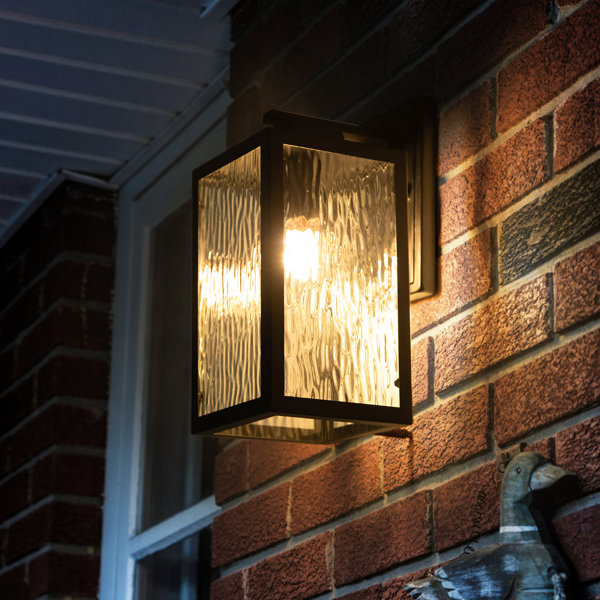 17 Stories 1-light Outdoor Waterproof Wall Light | Wayfair