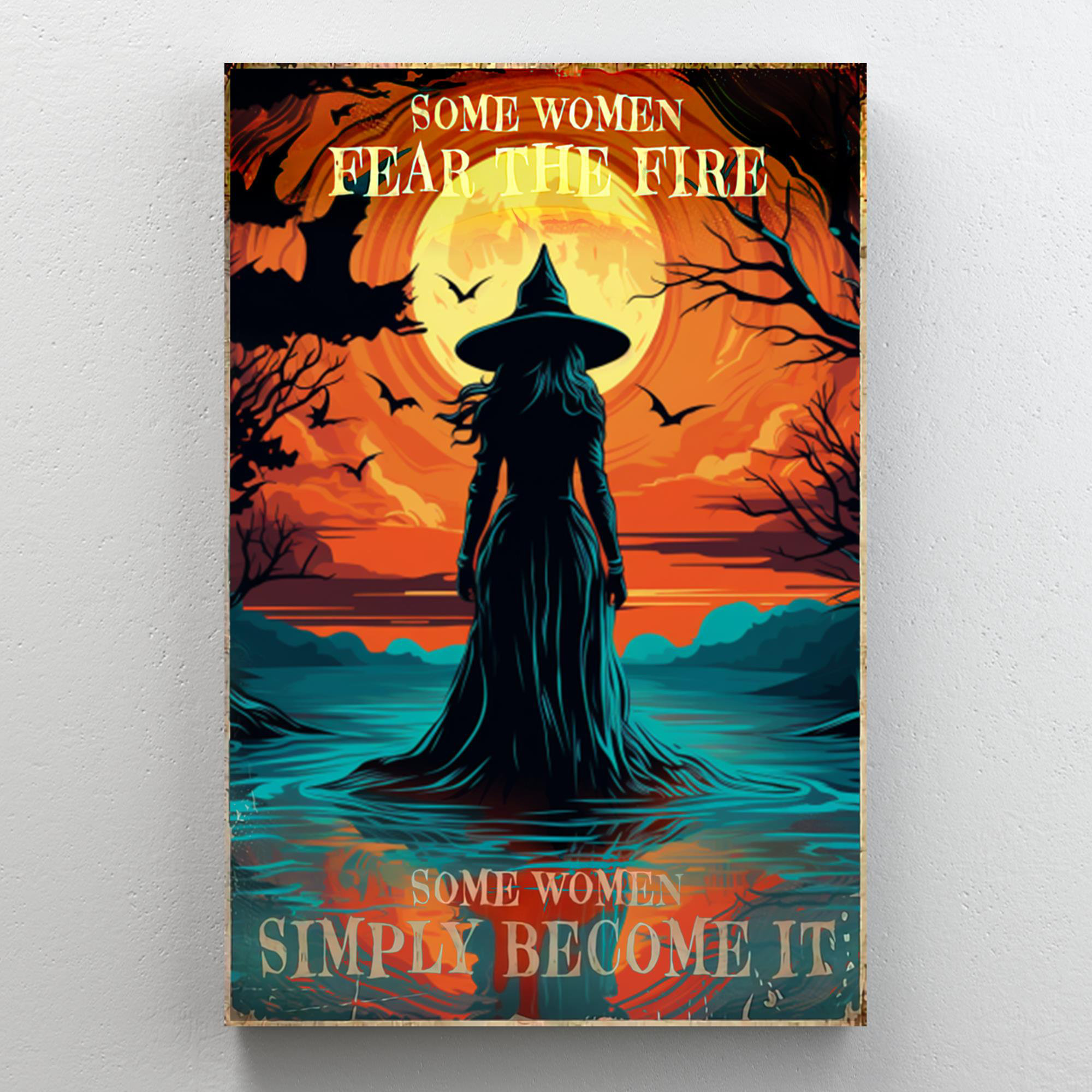 Trinx Kontxi Witch Some Women Fear The Fire On Canvas Graphic Art | Wayfair