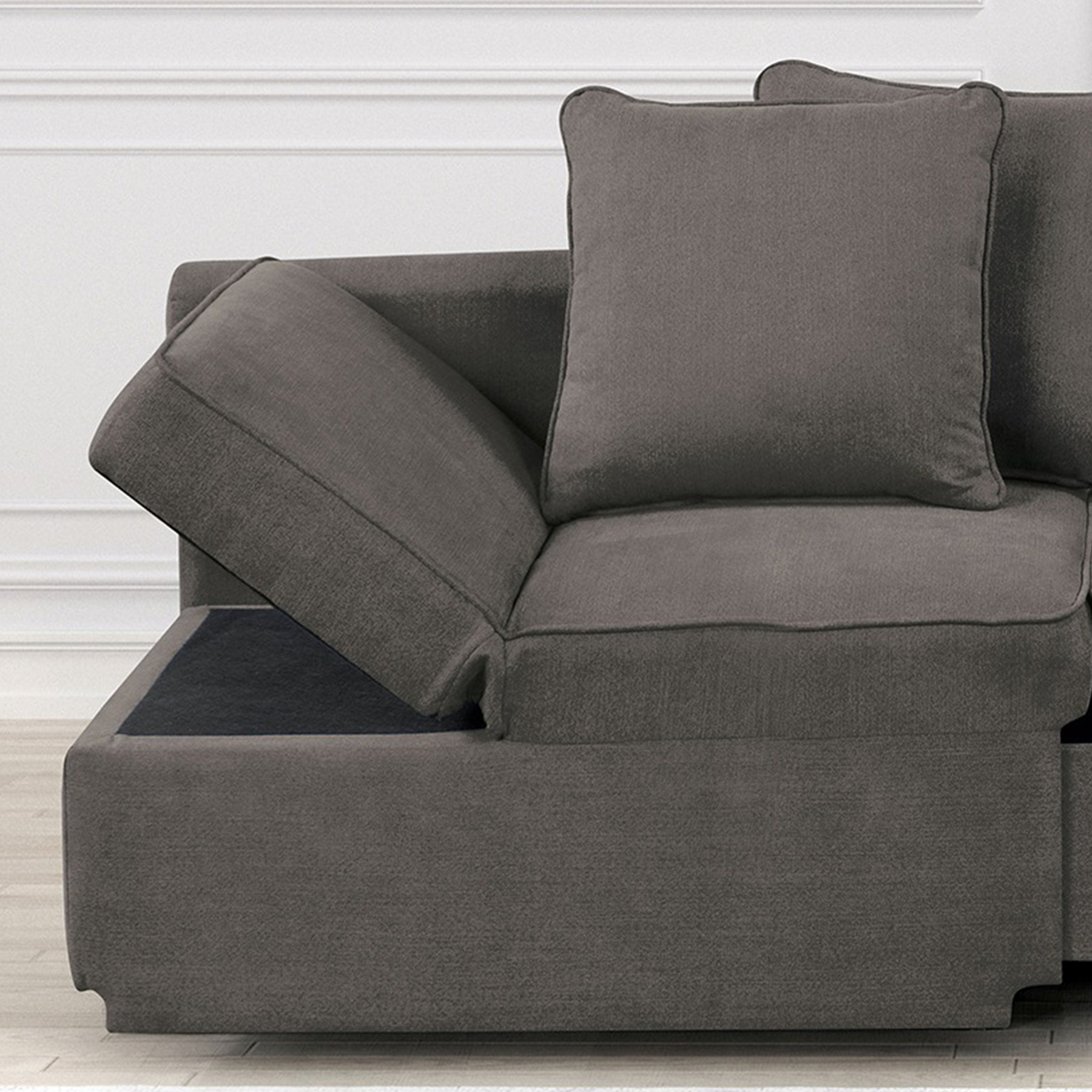 Latitude Run® Contemporary Style 1Pc Convertible Chair | Wayfair