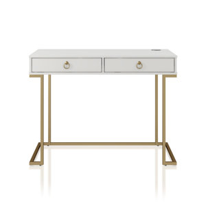 CosmoLiving by Cosmopolitan Camila Desk & Reviews | Wayfair