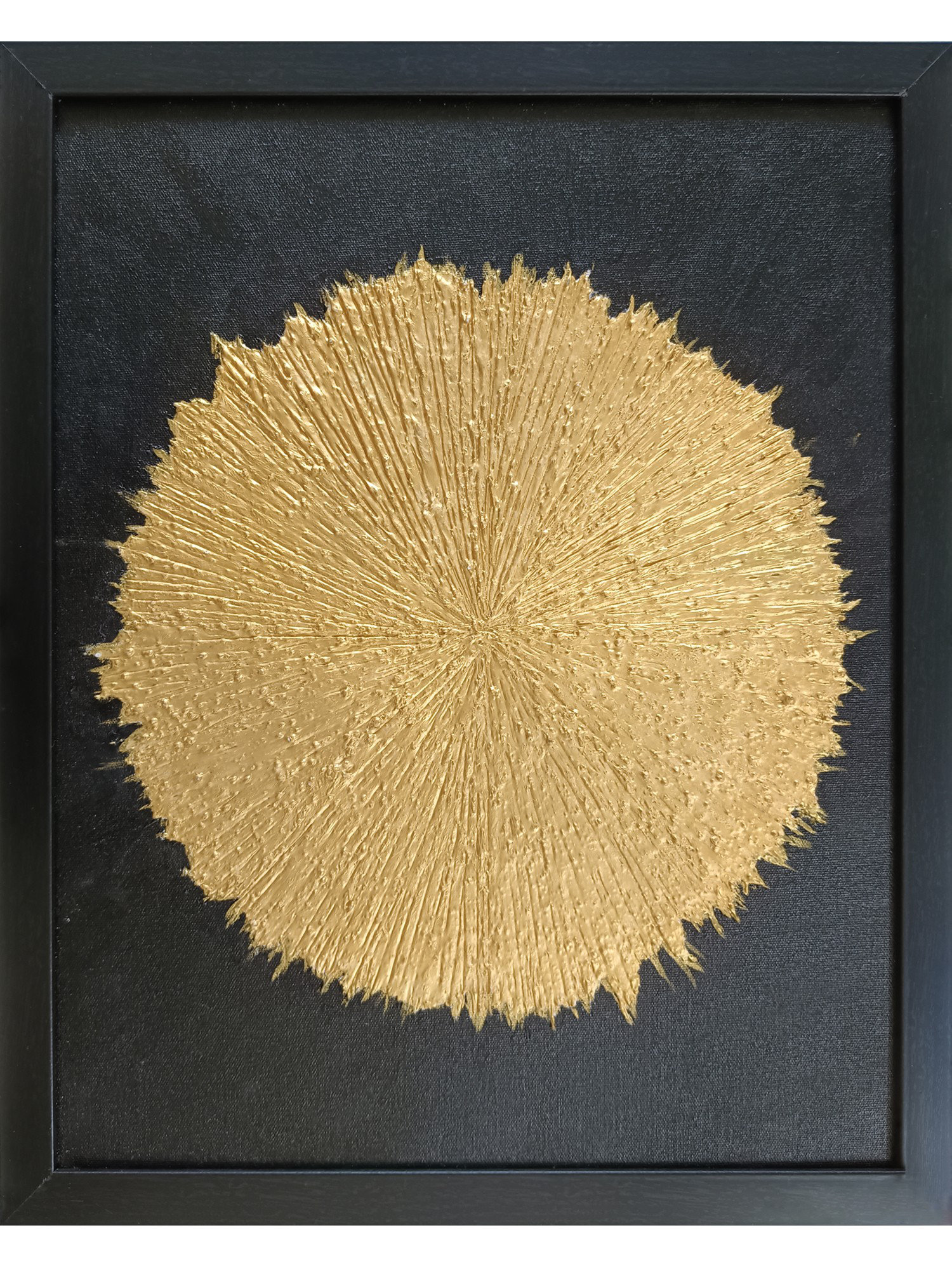 Exotic India Texture Gold Art By Neeta Panchal | Acrylic On Canvas ...