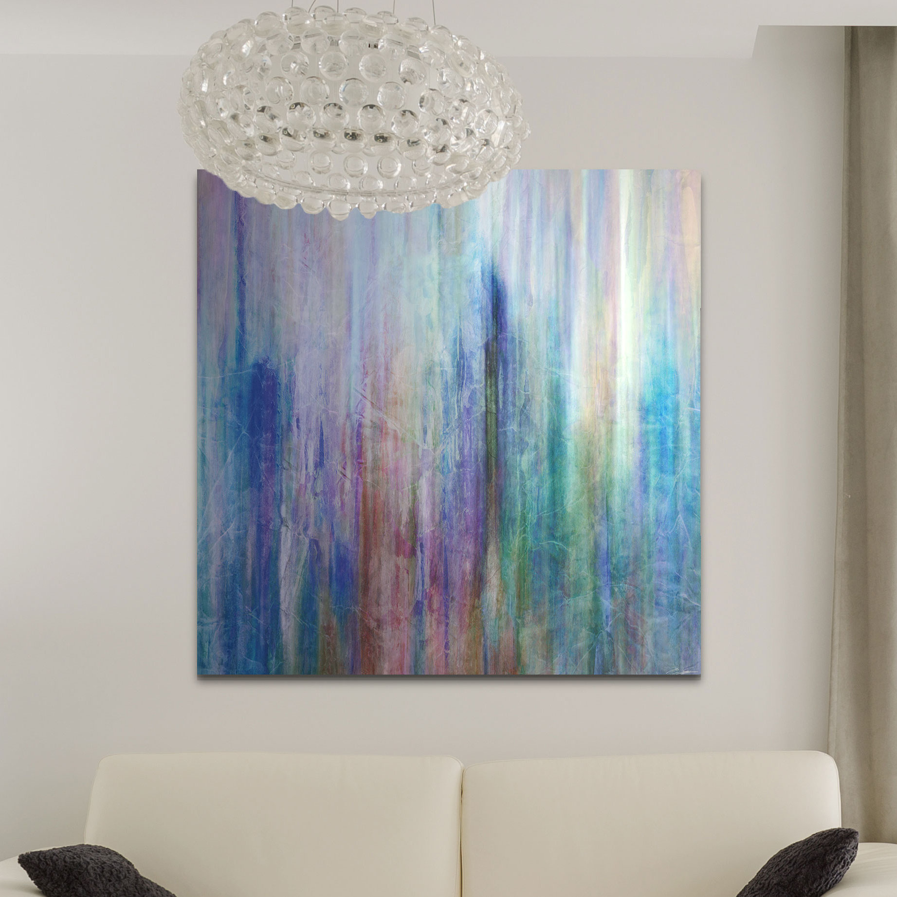 Ebern Designs 'Mistify I' Painting & Reviews | Wayfair