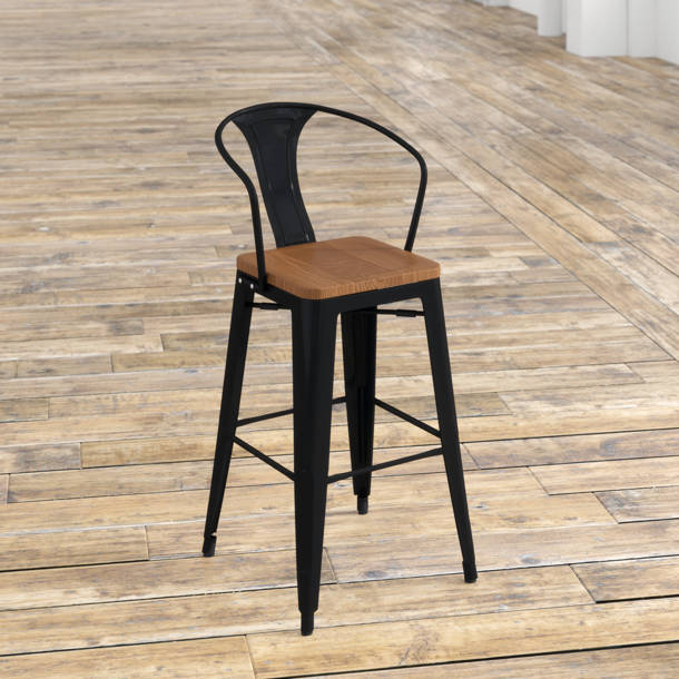 Trent Austin Design® Nesbit Counter Stool with Metal Frame & Reviews ...