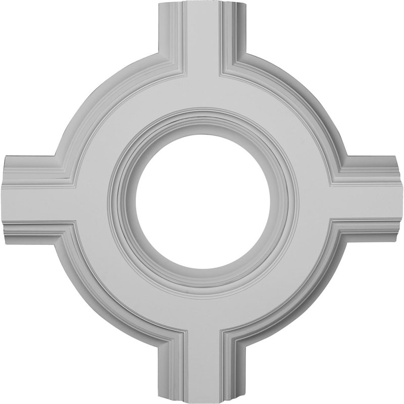 Ekena Millwork Inner Circle Intersection for 8" Deluxe Coffered Ceiling ...