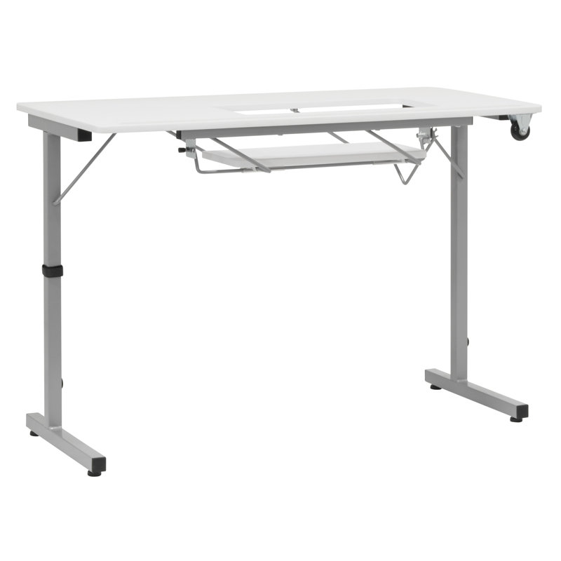 Sew Ready Rollaway 40.25" x 20" Foldable Sewing Table with Sewing ...