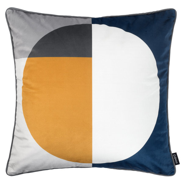 Cusho Geometric Square Throw Cushion With Filling | Wayfair.co.uk