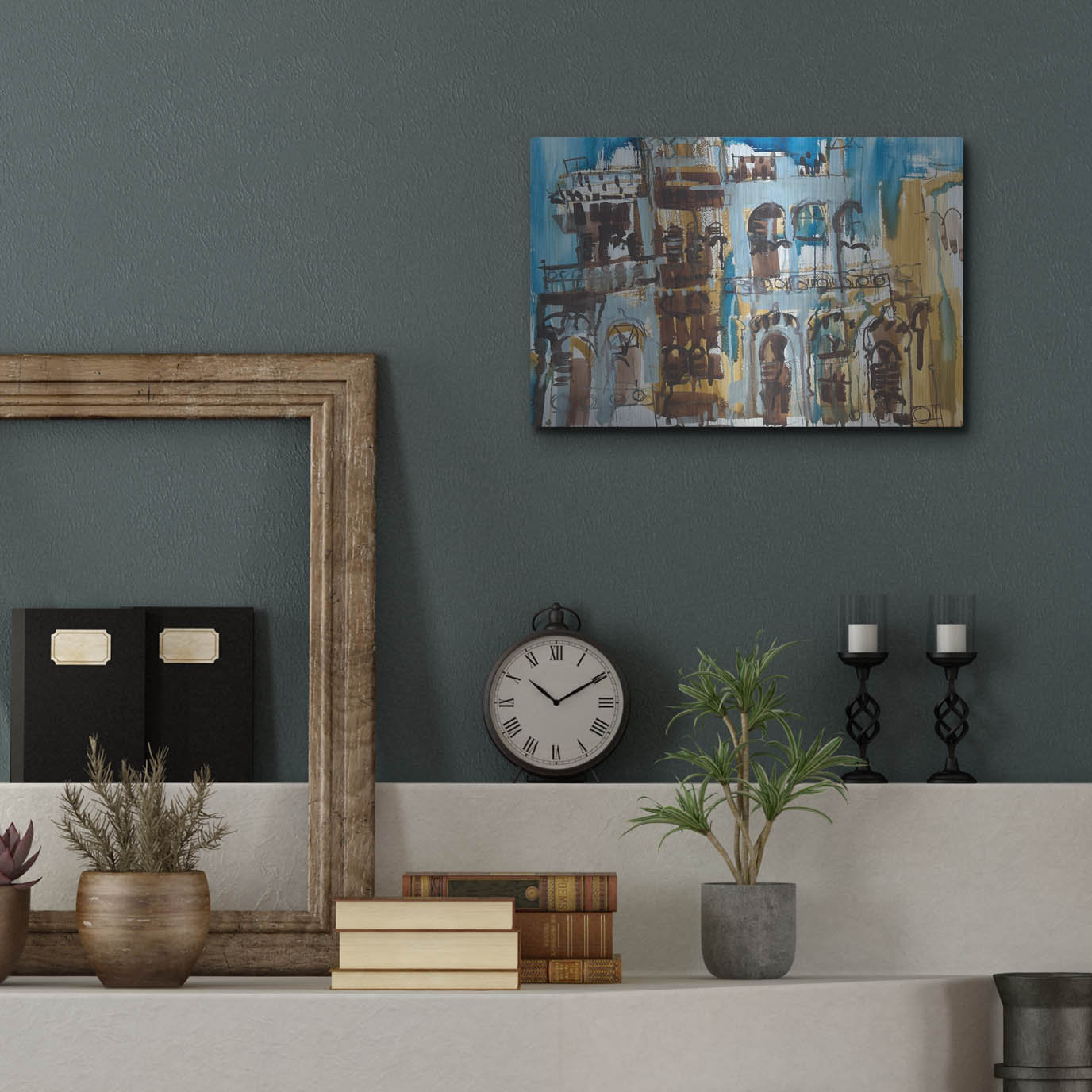 Winston Porter 'Balconies' by Erin McGee Ferrell Metal Wall Art | Wayfair