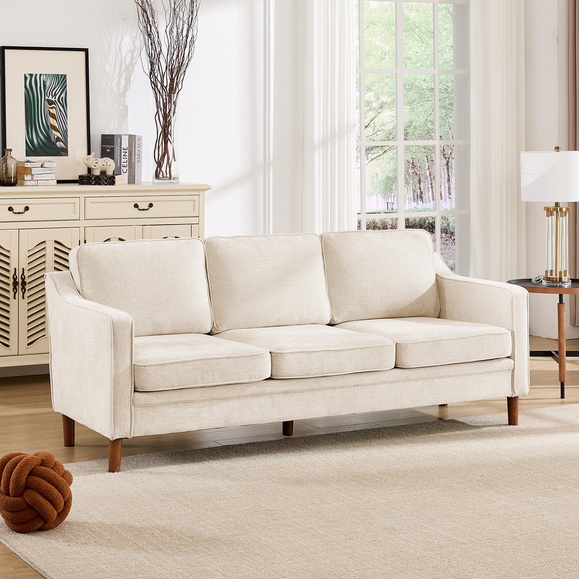Ebern Designs Chenille Living Room Set | Wayfair