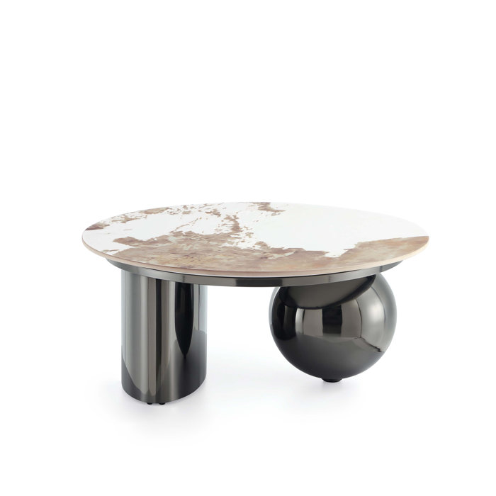 Ivy Bronx Joeanne Modern Coffee Table in Black | Wayfair
