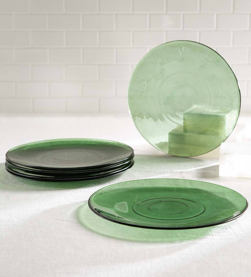 VivaTerra 10.5'' Glass Dinner Plate & Reviews | Wayfair