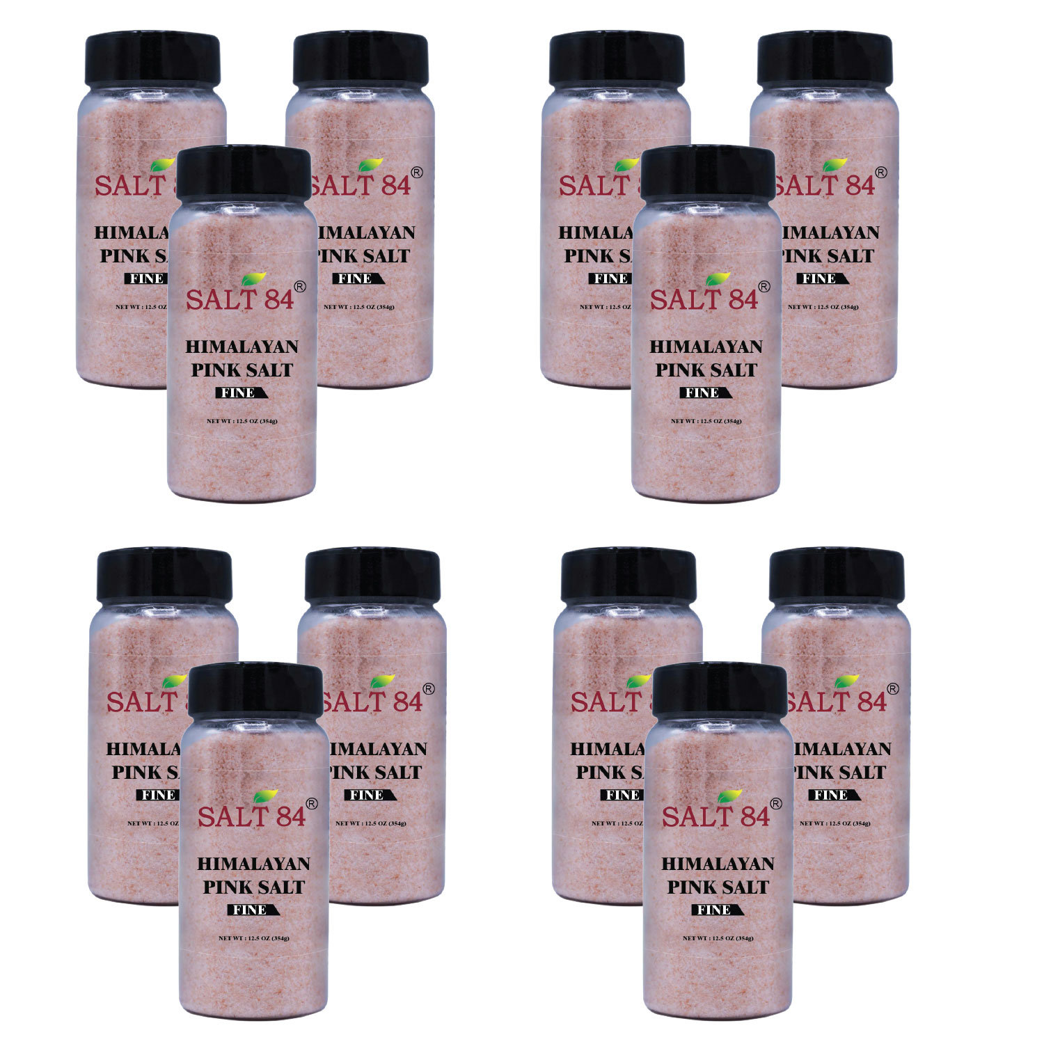 Himalayan Chef Himalayan Pink Salt, Fine Grain Plastic Shaker Bulk Salt ...