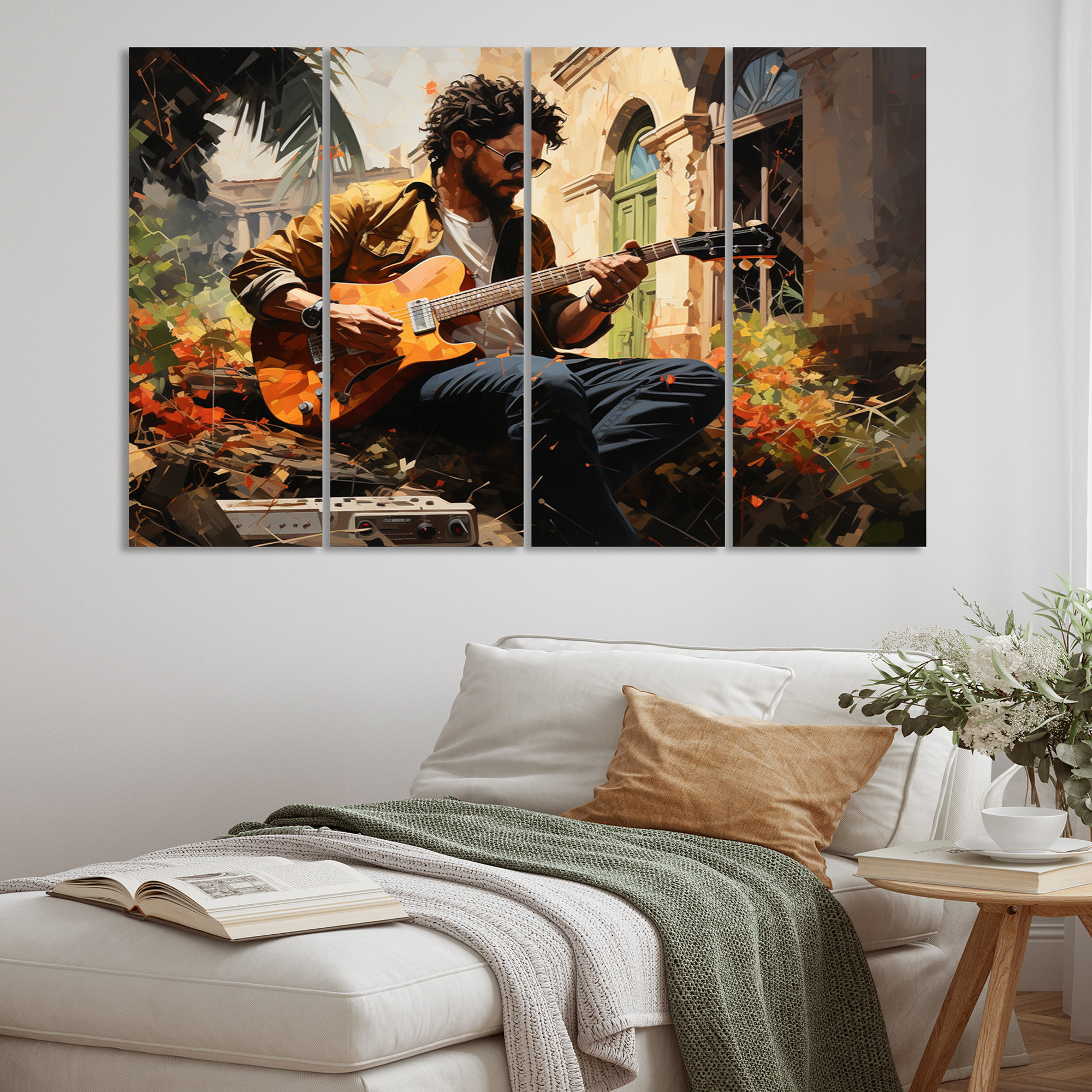 Winston Porter Music Reggae Vibes II - Music Wall Art Prints - 4 Panels ...