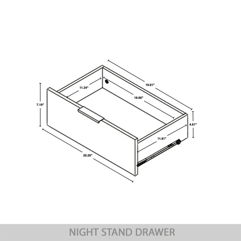 Mercer41 Rafiat Nightstand & Reviews | Wayfair