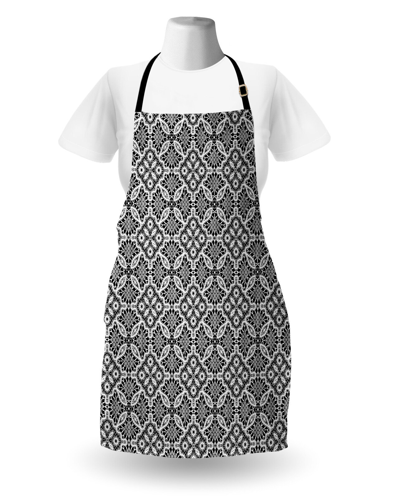 Rosecliff Heights Geometric Apron Unisex Lace Style Illustration Adult ...