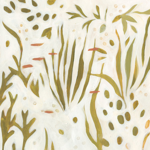 Rosalind Wheeler Saltwater Reverie II by Emma Scarvey - Wrapped Canvas ...