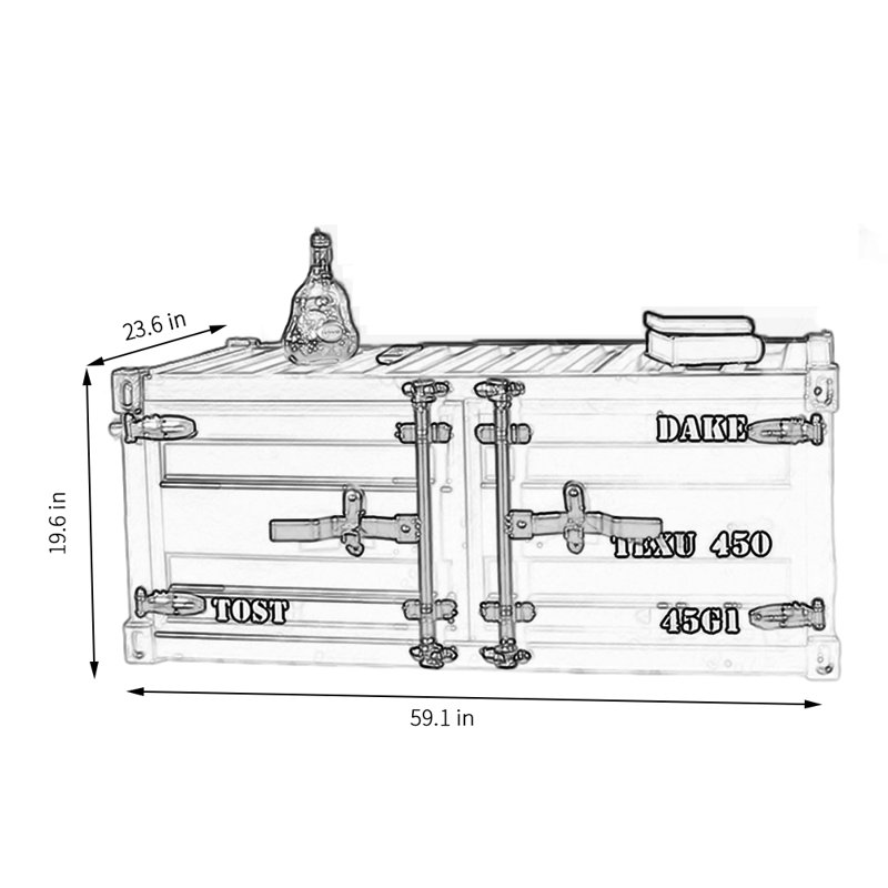 Williston Forge Kaleab 59.05'' Sideboard | Wayfair