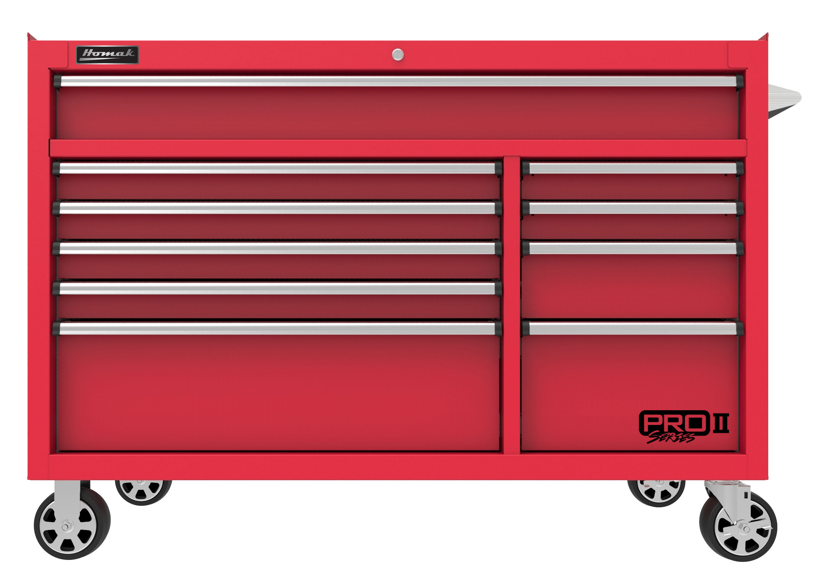 Homak 54.5" W 10 Drawer Tool Cabinet | Wayfair