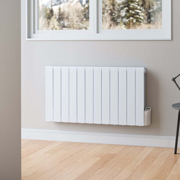 Living and Home 2000w Horizontal Flat Panel Radiator | Wayfair.co.uk