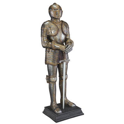 Design Toscano Knight's Guard Medieval Armor Statue & Reviews | Wayfair