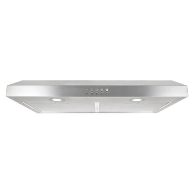 Cosmo 30 in. Delta Collection Under Cabinet Range Hood, 3 Speed Exhaust ...