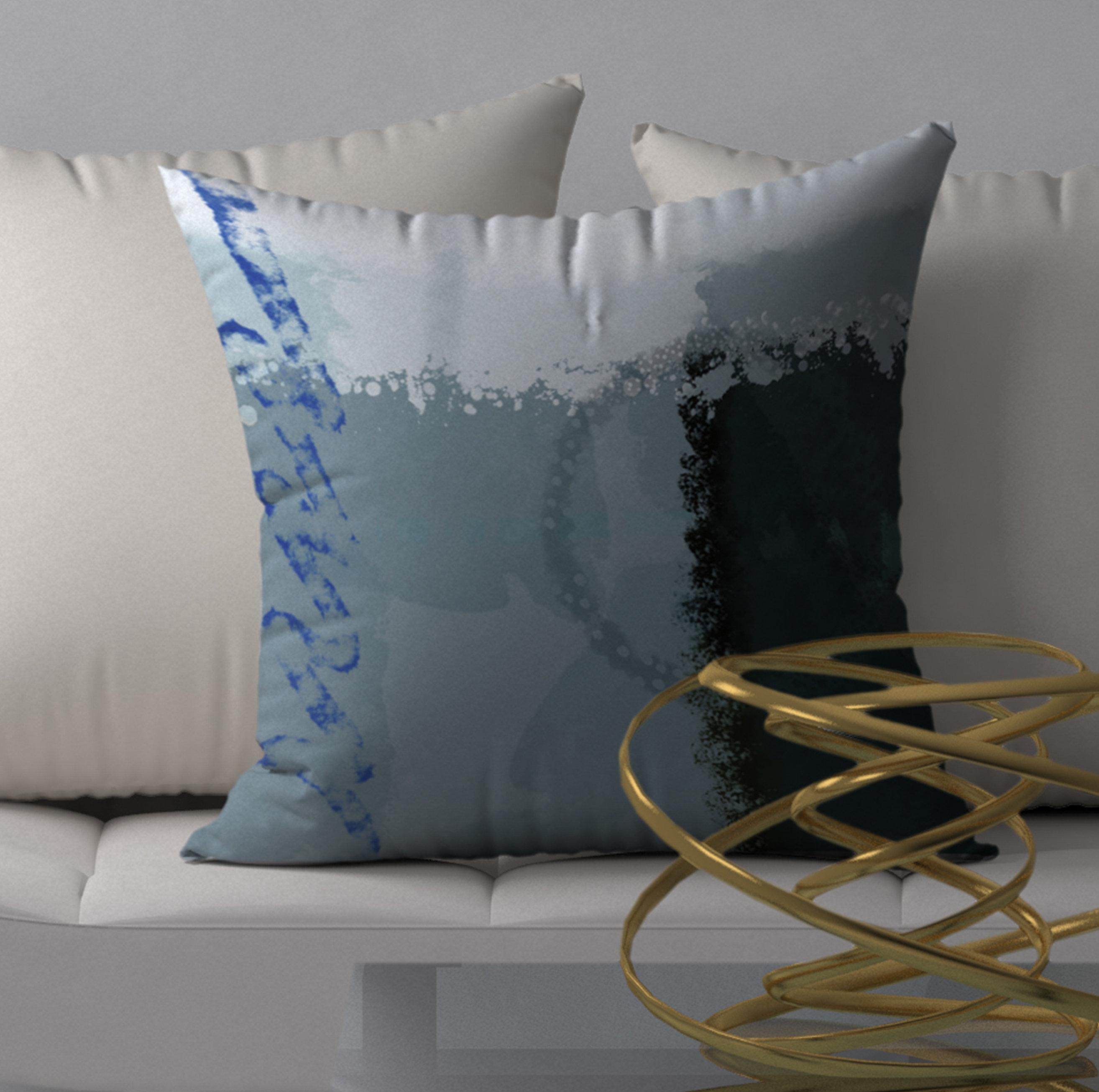 LeRoi Products Famous Singular Square Pillow Cover & Insert | Wayfair