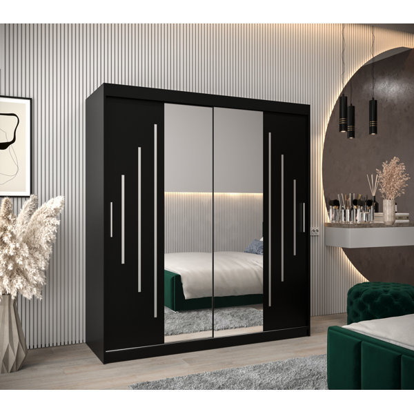 Union Rustic Pallesen 2 Door Manufactured Wood Wardrobe | Wayfair.co.uk