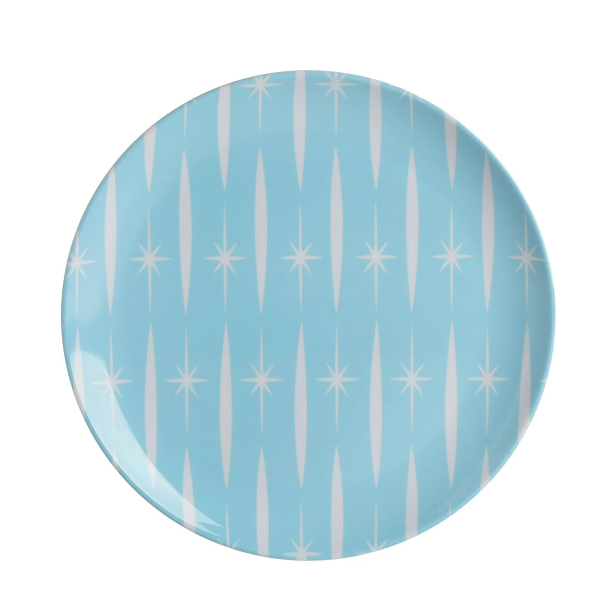 Ebern Designs 12 Piece Melamine Geometric Dinnerware Set | Wayfair