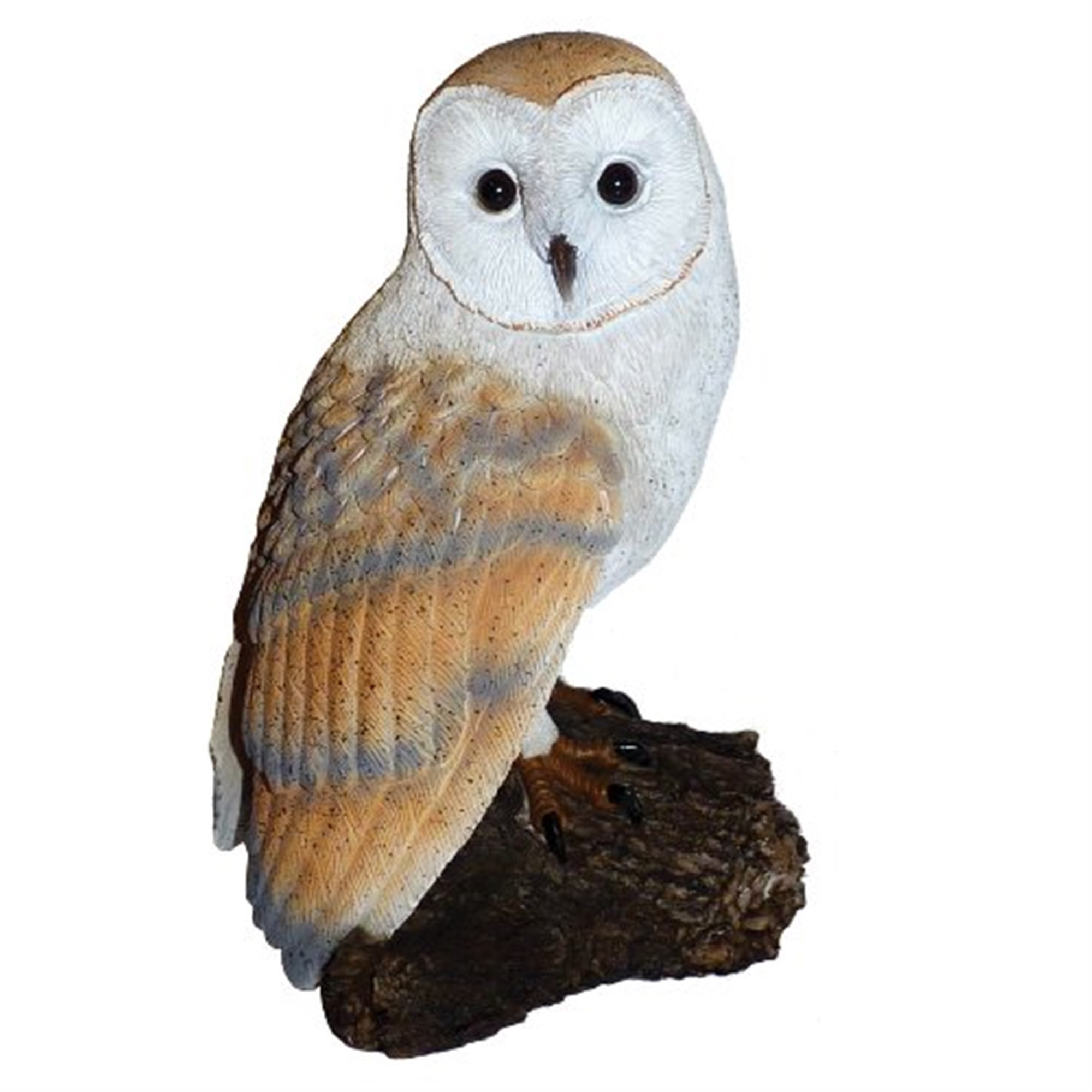 Millwood Pines Gully Barn Owl On Stump Resin Statue & Reviews - Wayfair ...