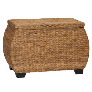 Household Essentials Natural Woven Box "& Reviews" | Wayfair